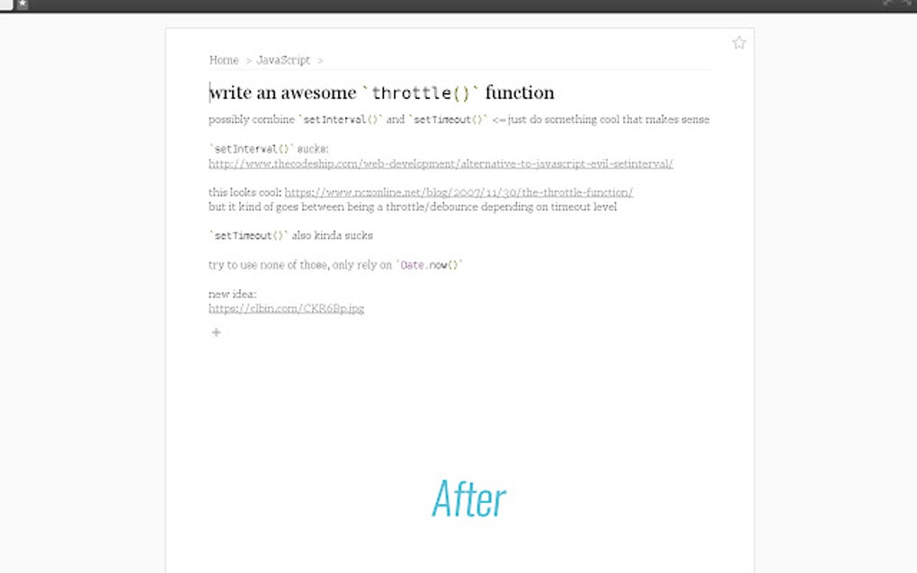 WorkFlowy code formatter for Google Chrome - Extension Download