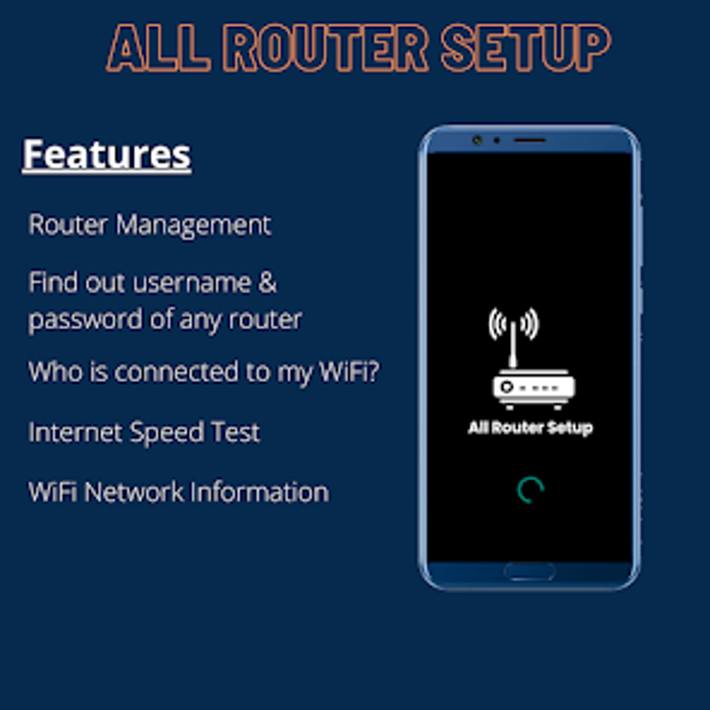 All Router Admin - Setup WiFi pour Android - Télécharger