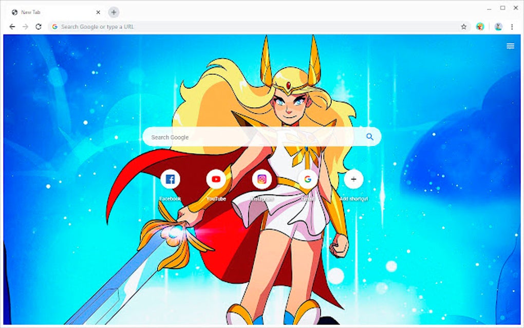 She-Ra and the Princesses of Power New Tab for Google Chrome ...