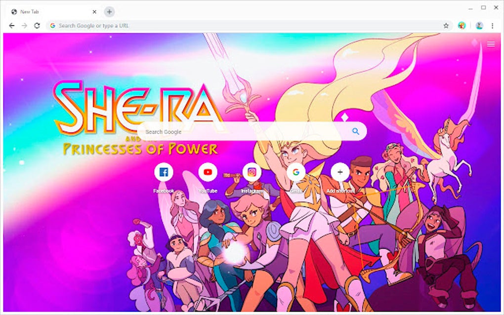 She-Ra and the Princesses of Power New Tab para Google Chrome ...
