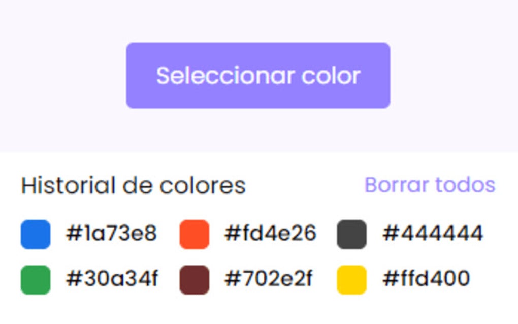Selector de colores para Google Chrome - Extensión Descargar