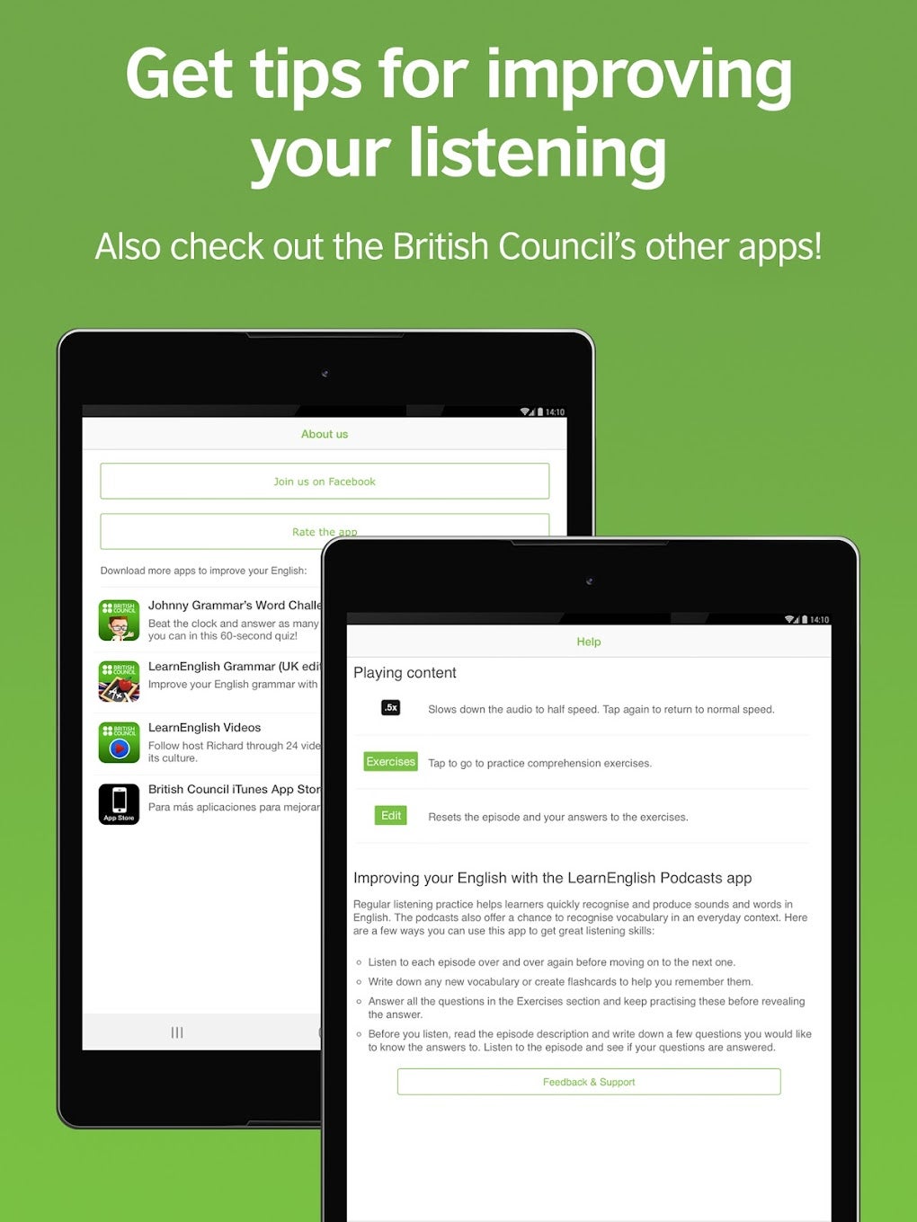 LearnEnglish Podcasts - Free English listening APK for Android - Download