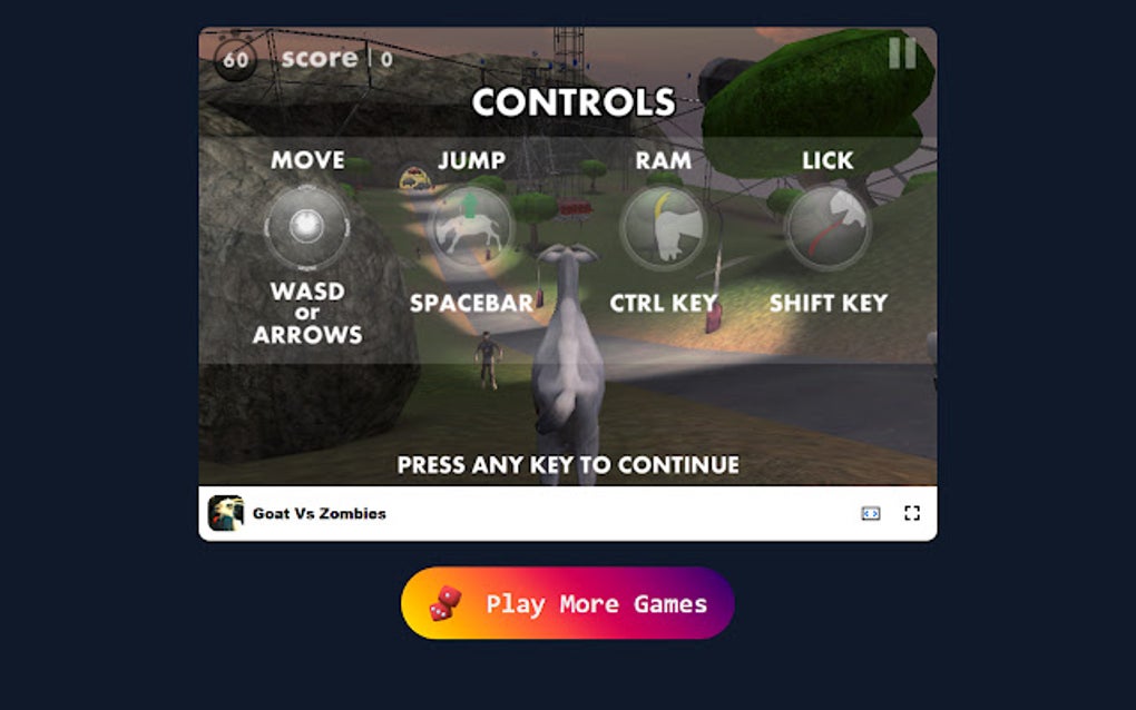 Goat Vs Zombies - Animal & Simulation & Zombie Game pour Google Chrome ...