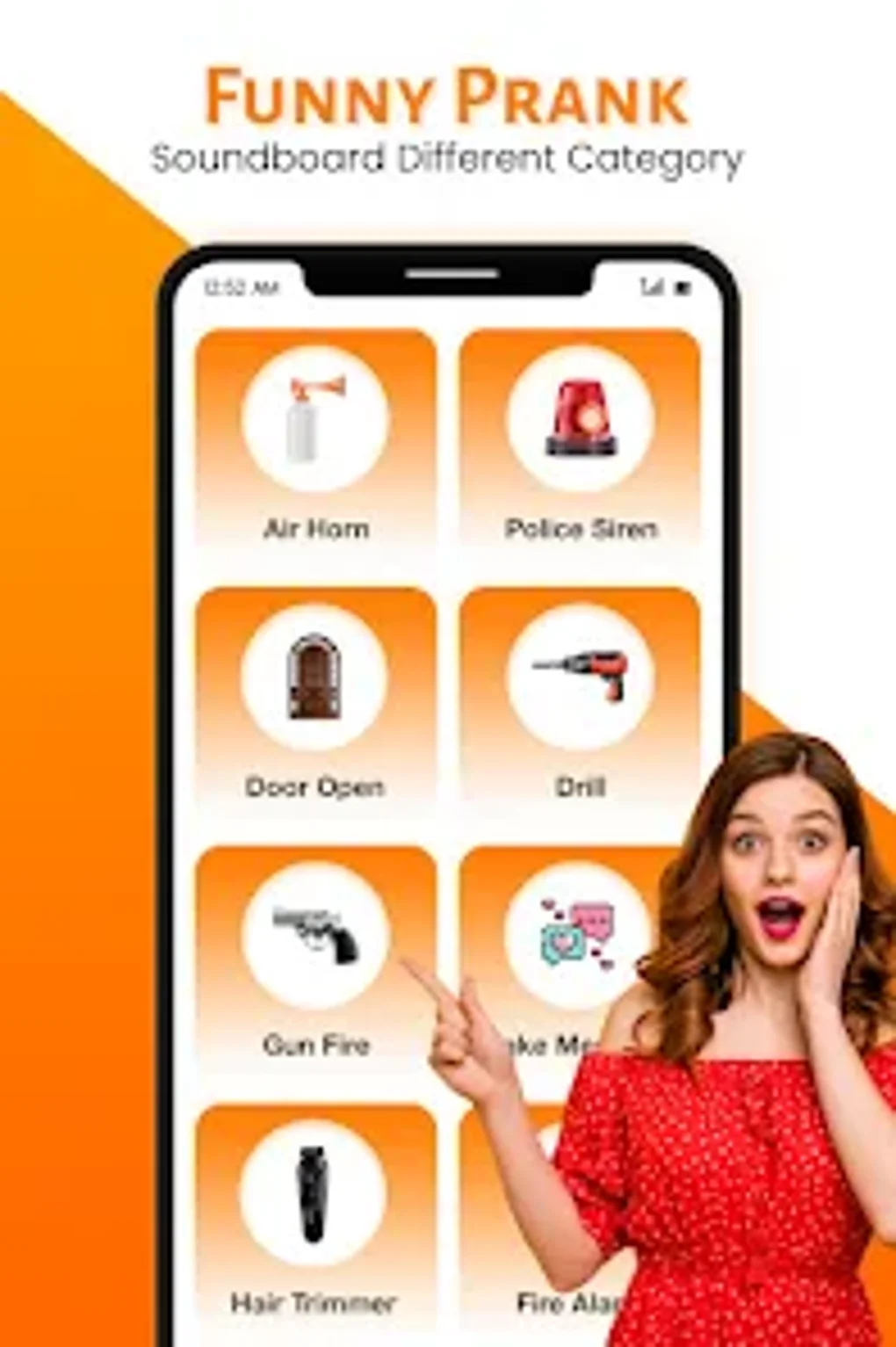 Haircut Prank air horn fart per Android - Download