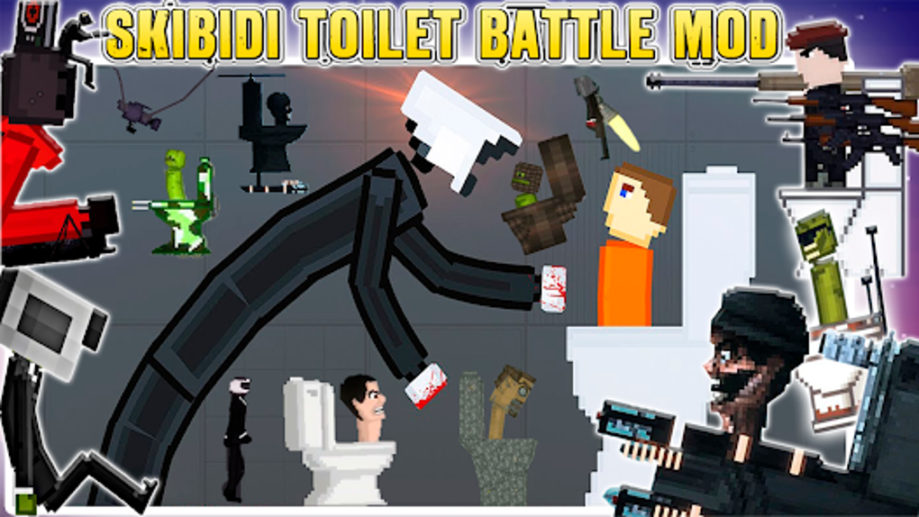 Skibidi Toilet Mods Melon Play für Android - Download