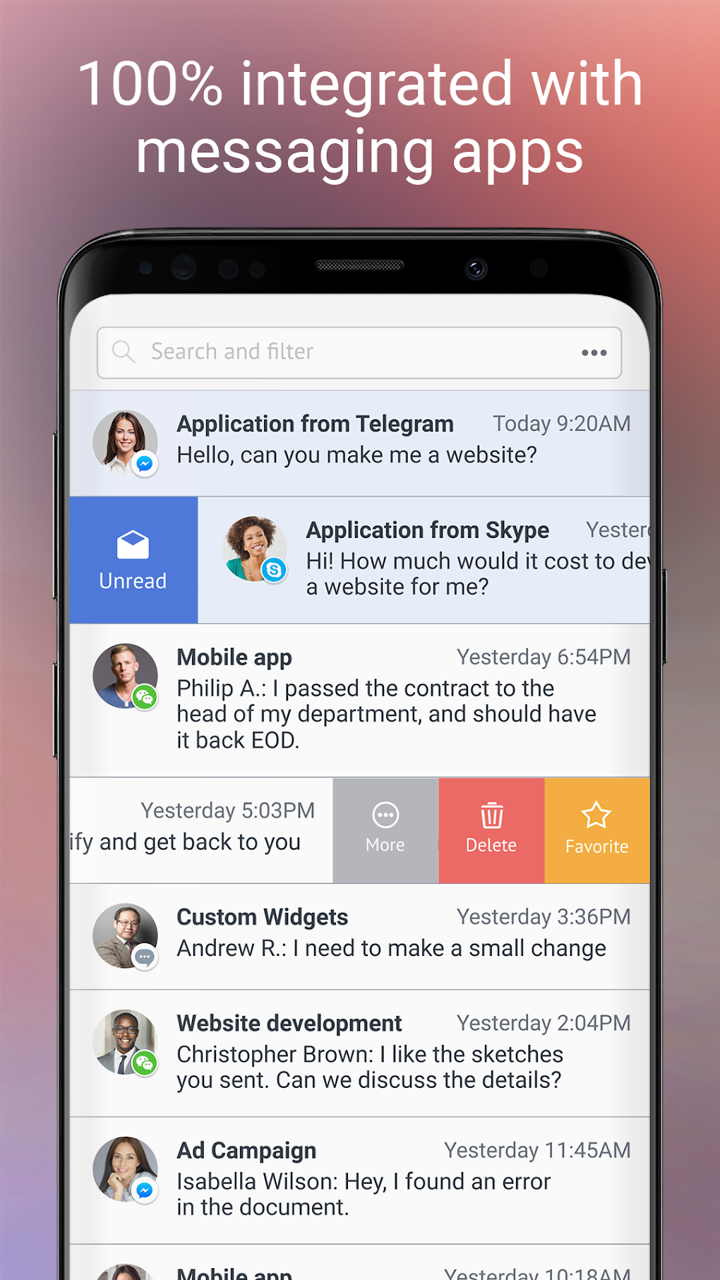 amoCRM 2.0 para Android - Descargar