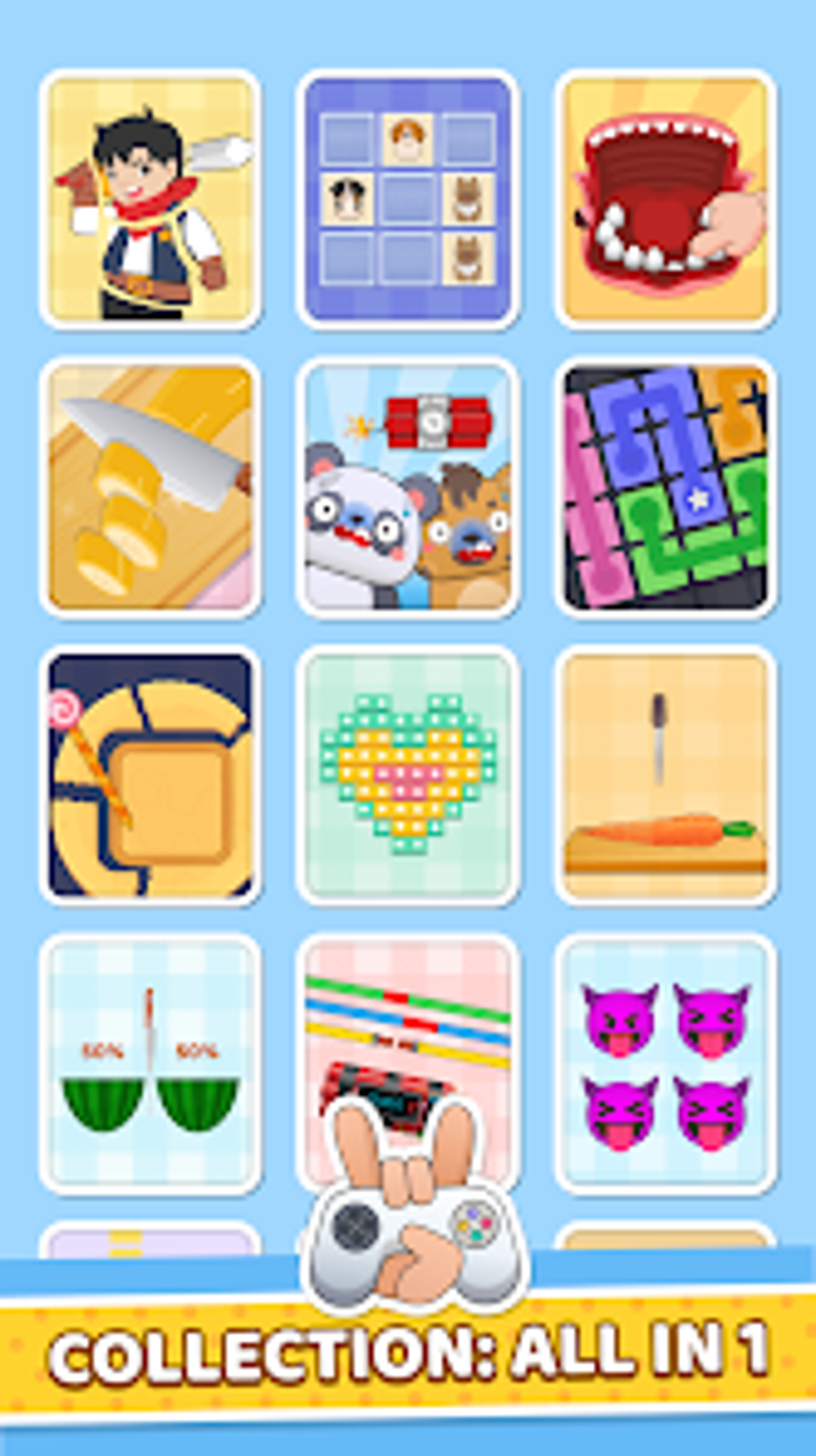 Mini Games Hub: Relax Brain สำหรับ Android - ดาวน์โหลด