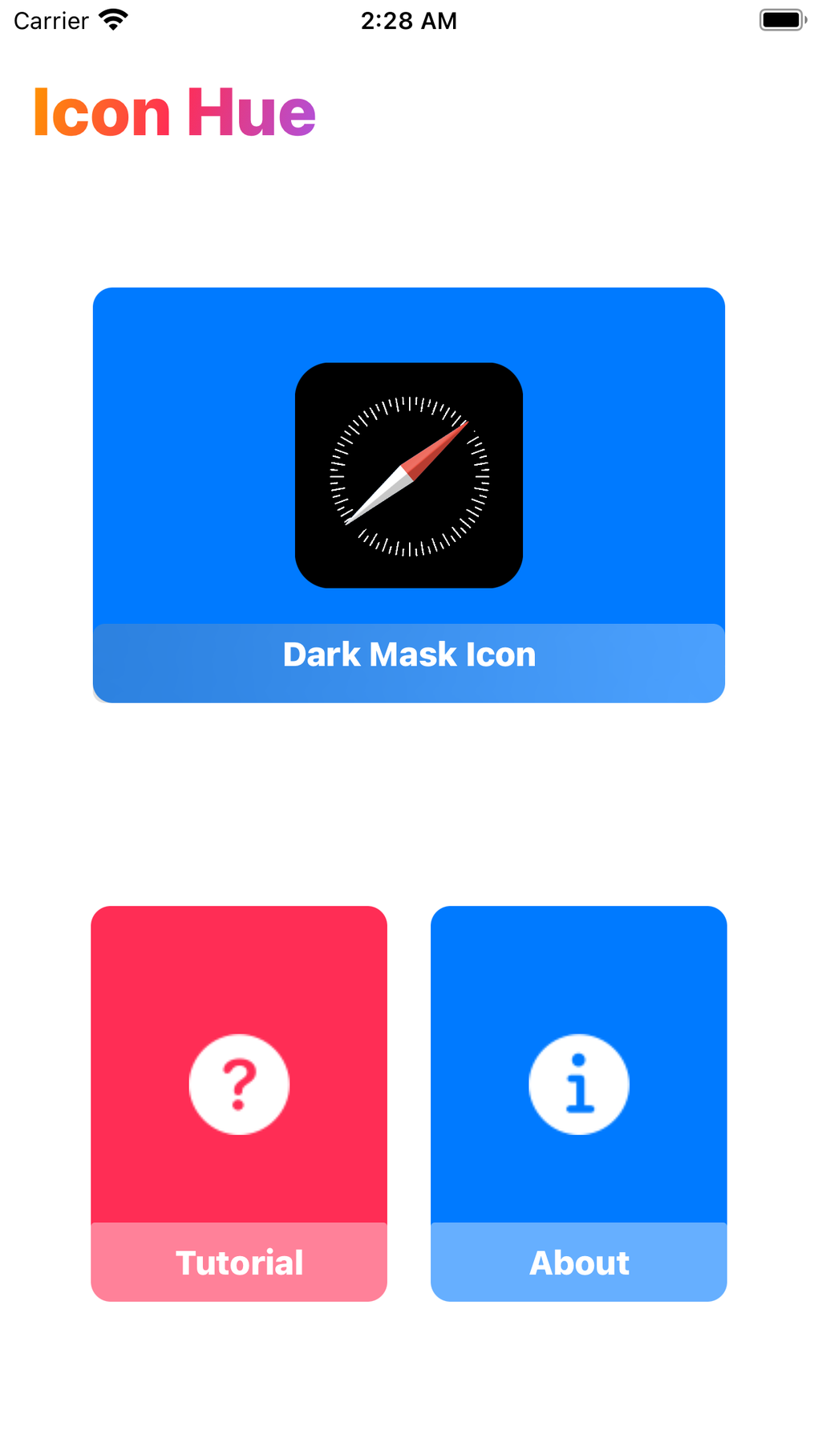 Icon Hue for iPhone - Download