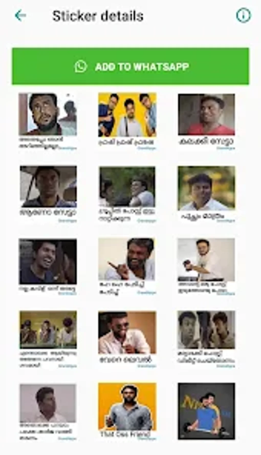 Whatsapp malayalam stickers store