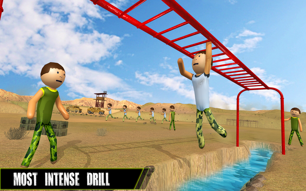 Stickman US Army Training School Stickman Ropehero APK for Android ...
