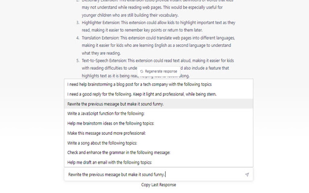 ChatGPT Assistant - Autocomplete Prompts for Google Chrome - Extension ... ChatGPT Assistant - Autocomplete Prompts for Google Chrome - Extension ...