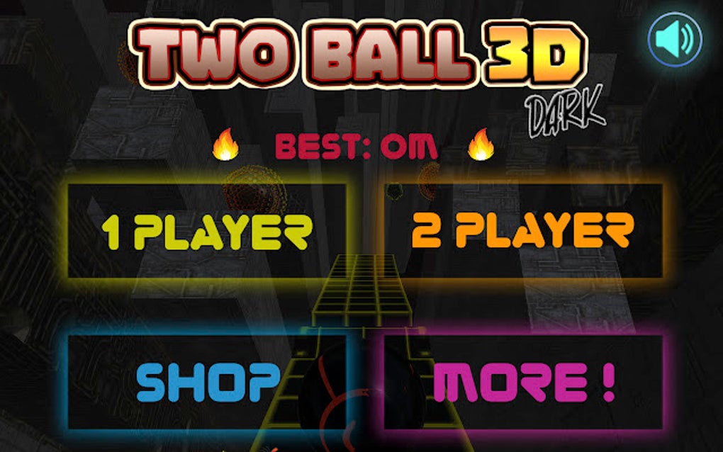 Two Ball 3D Dark Game para Google Chrome - Extensión Descargar