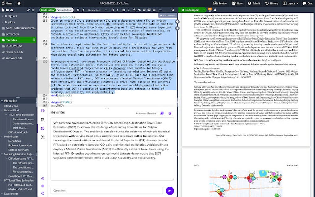 Overleaf Copilot for Google Chrome - Extension Download