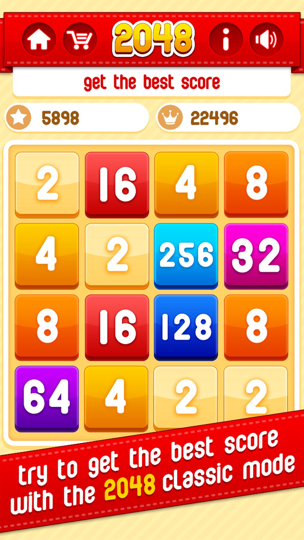 2048 plus New Version for iPhone - Download