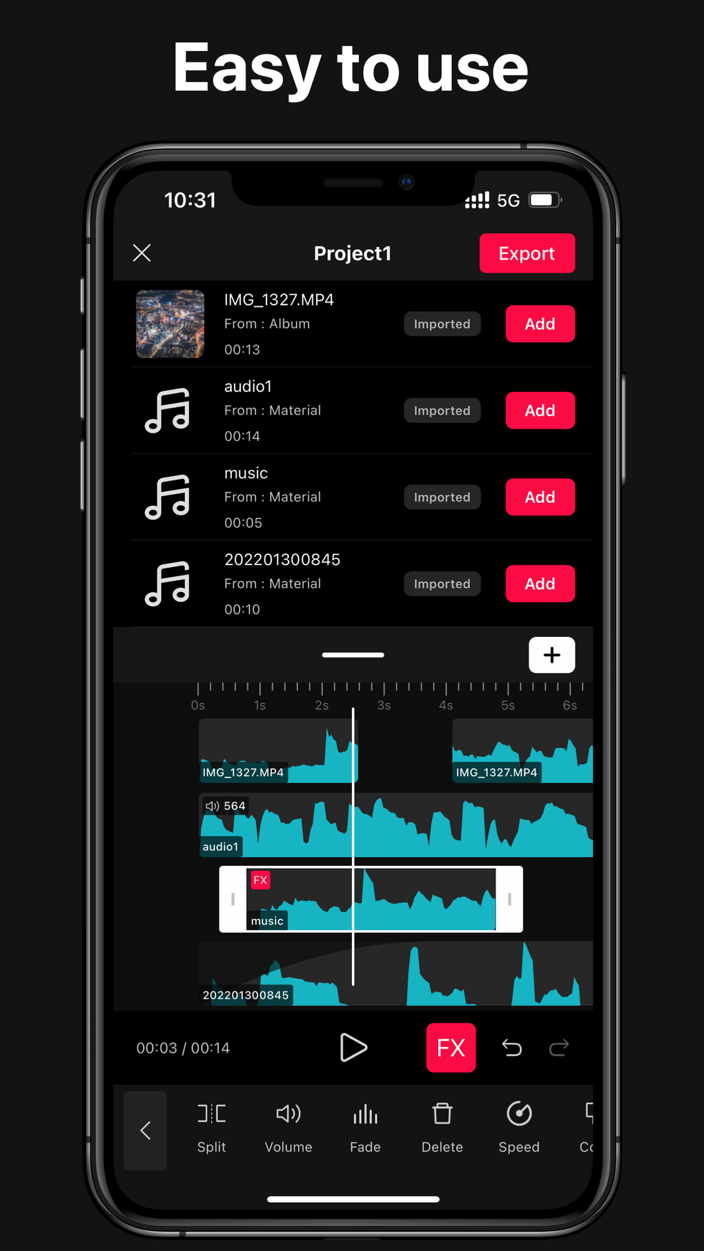 iPhone 용 Audio Fusion - 다운로드