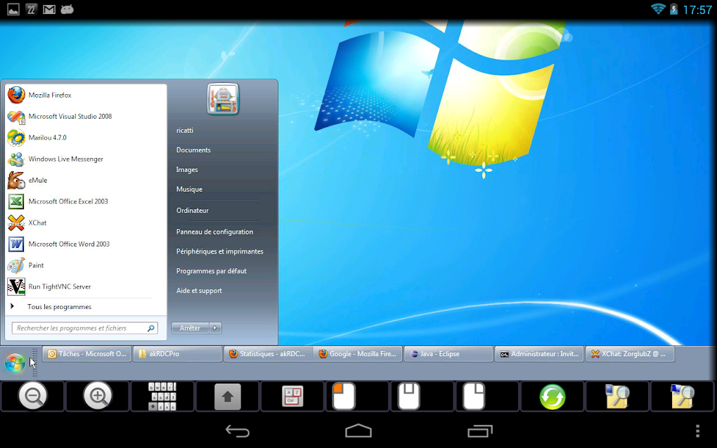 akRDC: VNC client APK for Android - Download