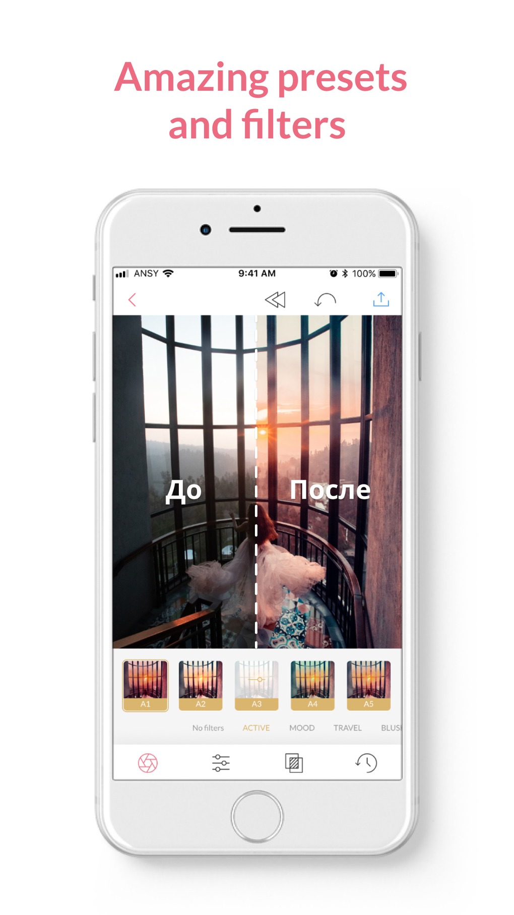 iPhone 용 Ansy - presets and filters - 다운로드