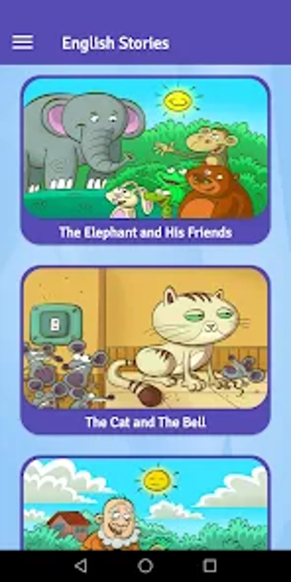 English Stories cho Android - Tải về