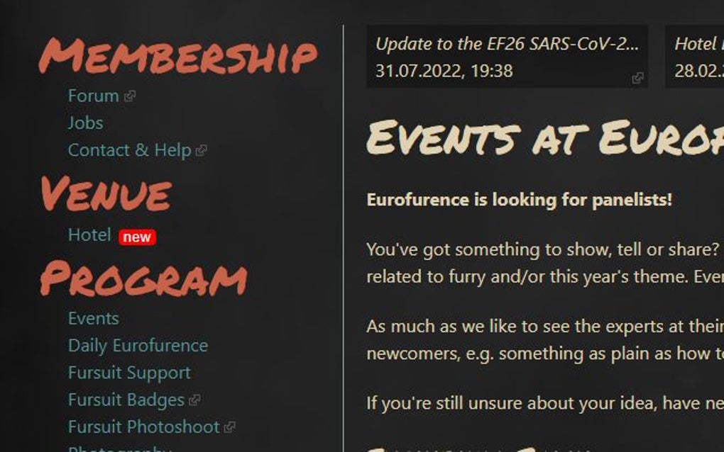 Eurofurence Badger for Google Chrome - Extension Download