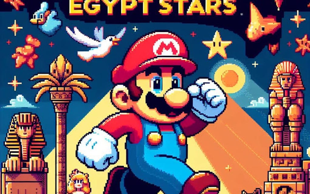 Mario Egypt Stars for Google Chrome - Extension Download