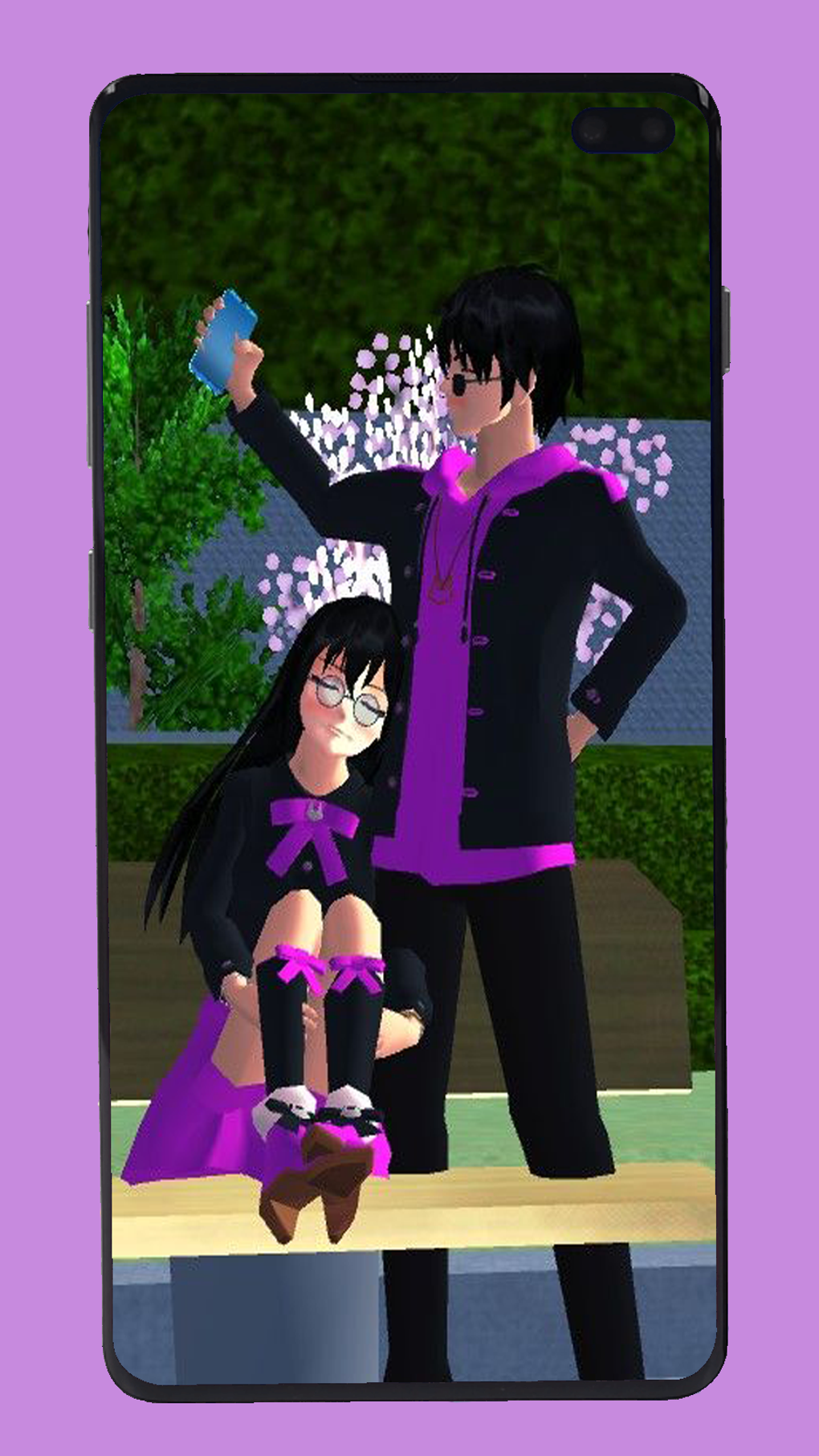 Sakura to School Wallpapers HD for Android - Download