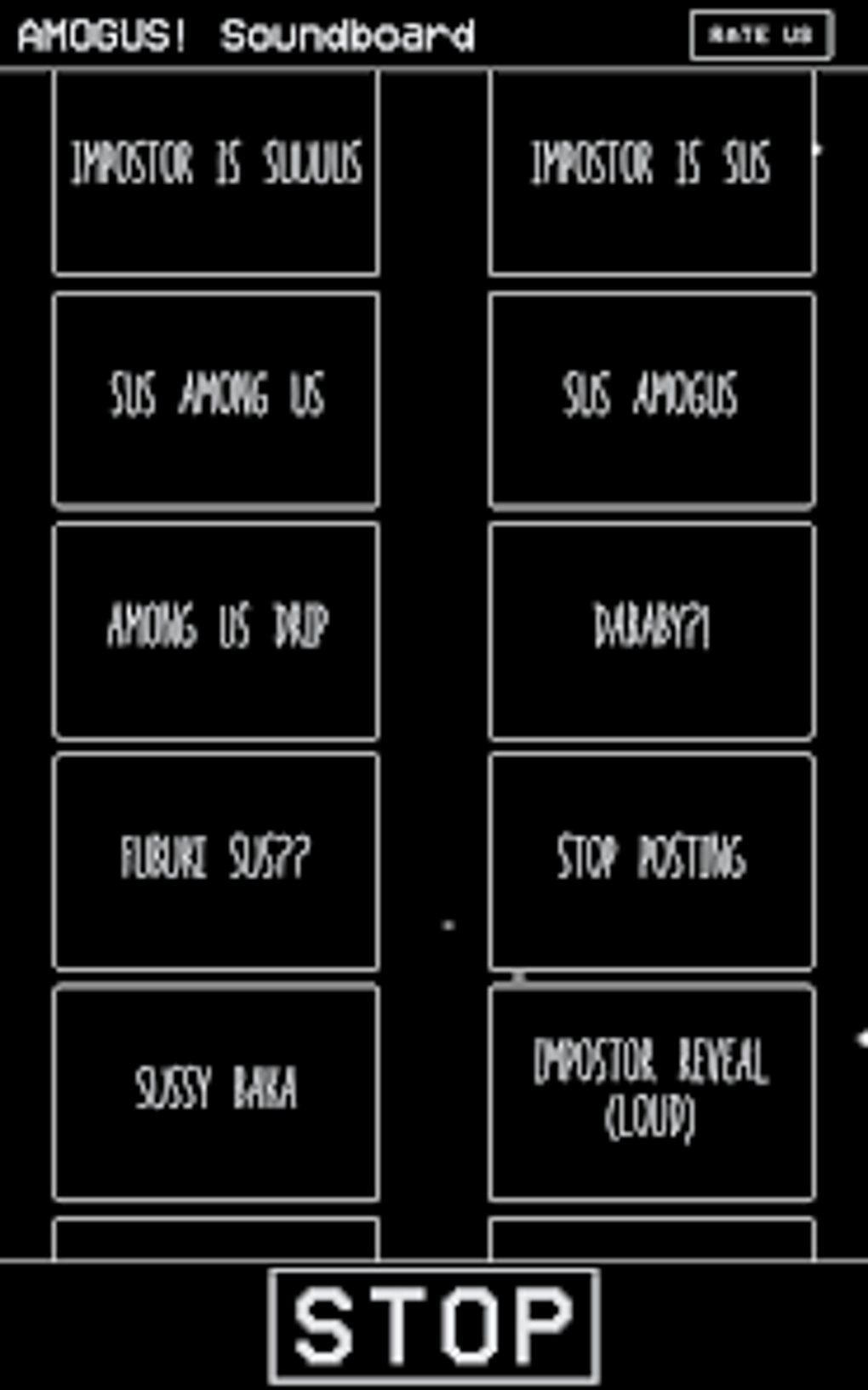 AMOGUS Among Us Soundboard for Android - Download