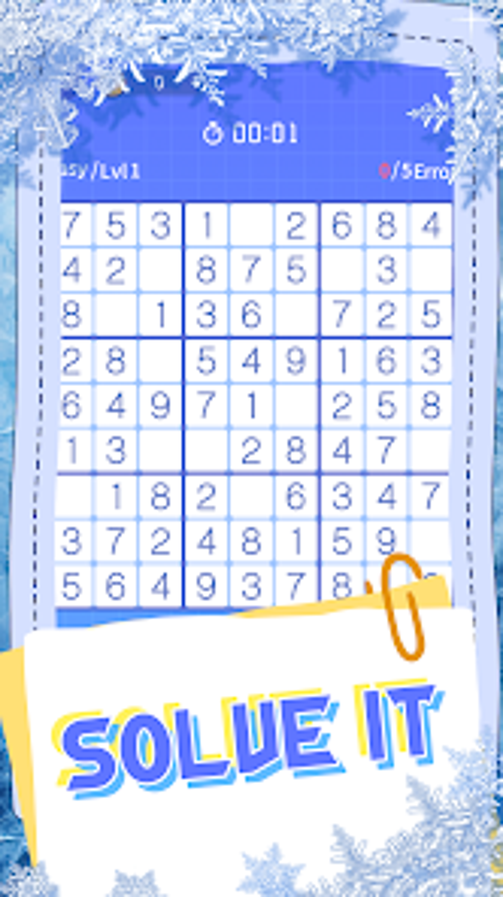 Classy Sudoku สำหรับ Android - ดาวน์โหลด