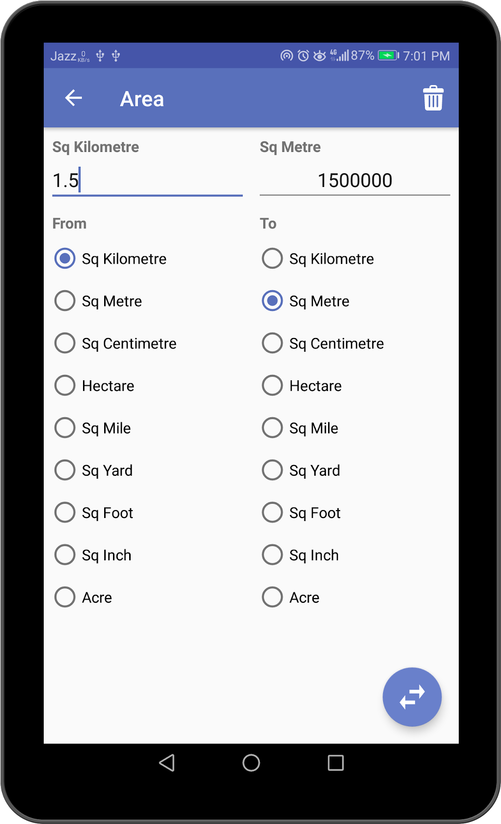 All in One Unit Converter Tool for Android - Download