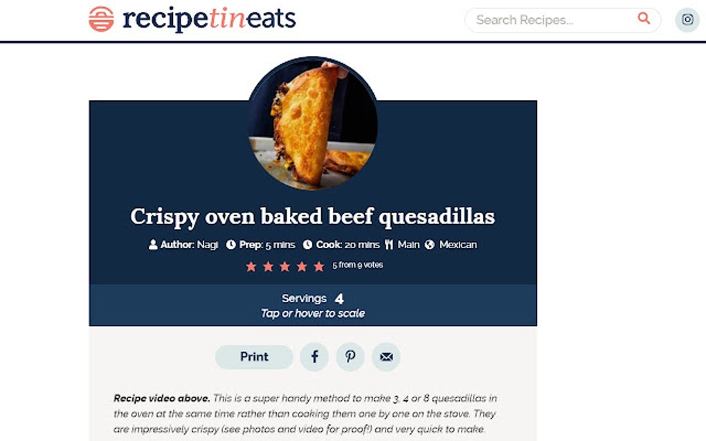 Jump to Recipe - RecipeTin Eats Google Chrome 용 - 확장 프로그램 다운로드