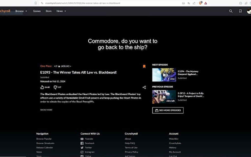 Crunchyroll comments-remover for Google Chrome - Extension Download