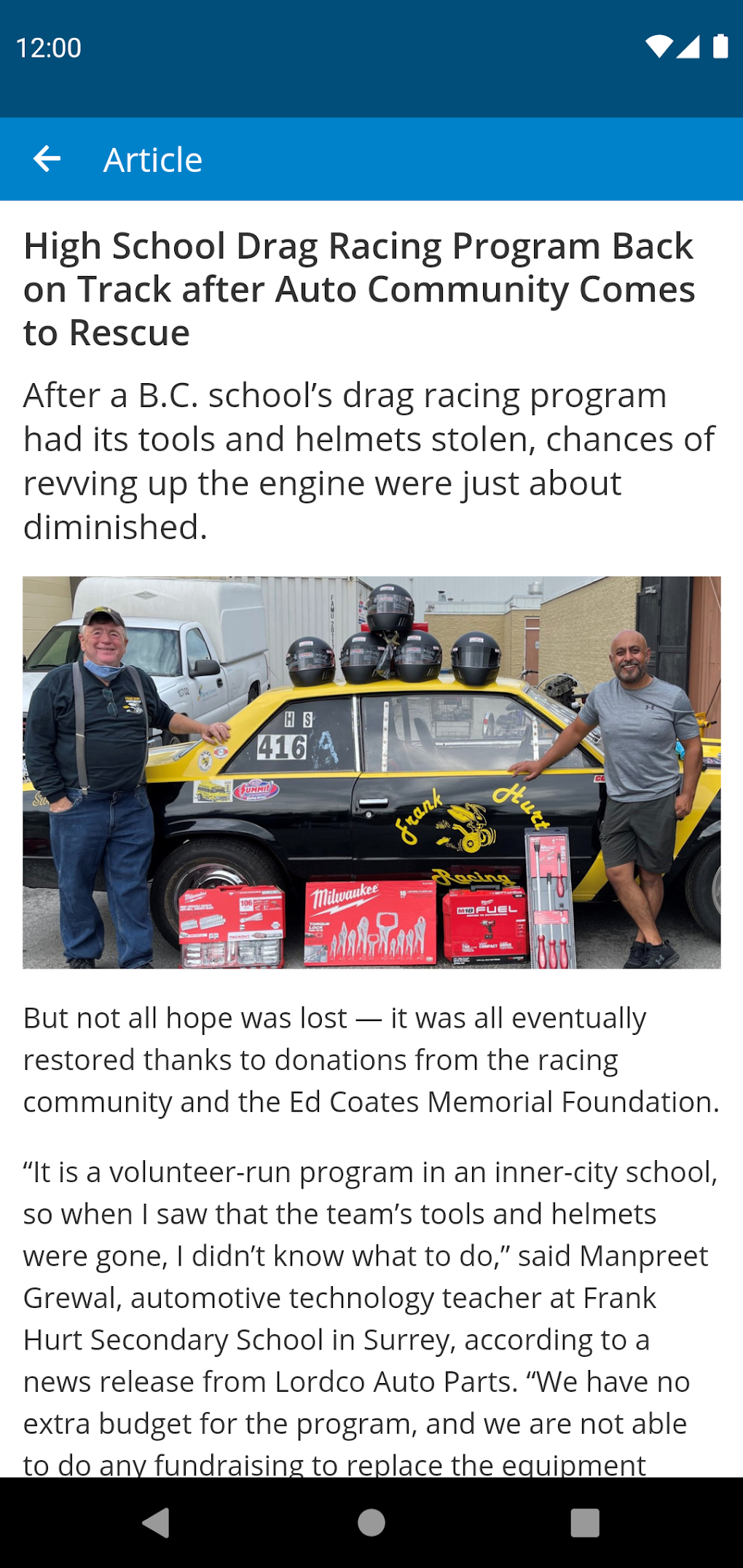 Lordco Connect for Android - Download