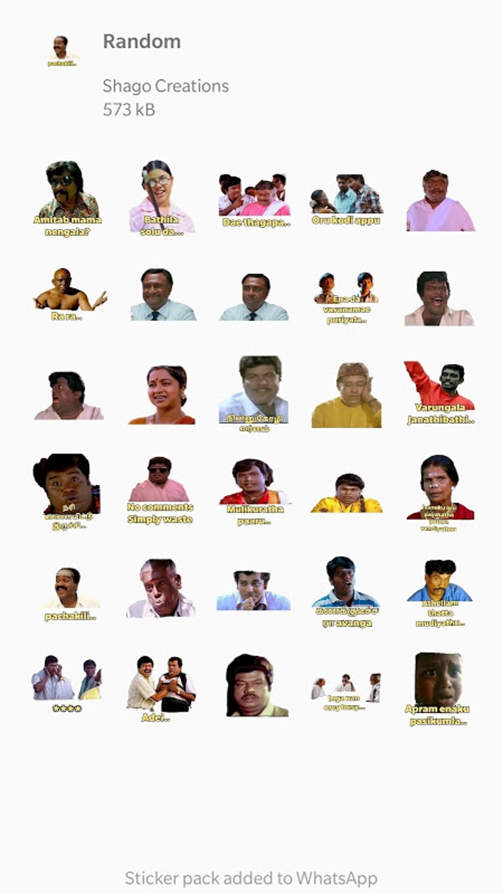 Tamil Stickers For Watsapp APK Para Android Descargar Tamil Stickers For Watsapp APK Para Android Descargar