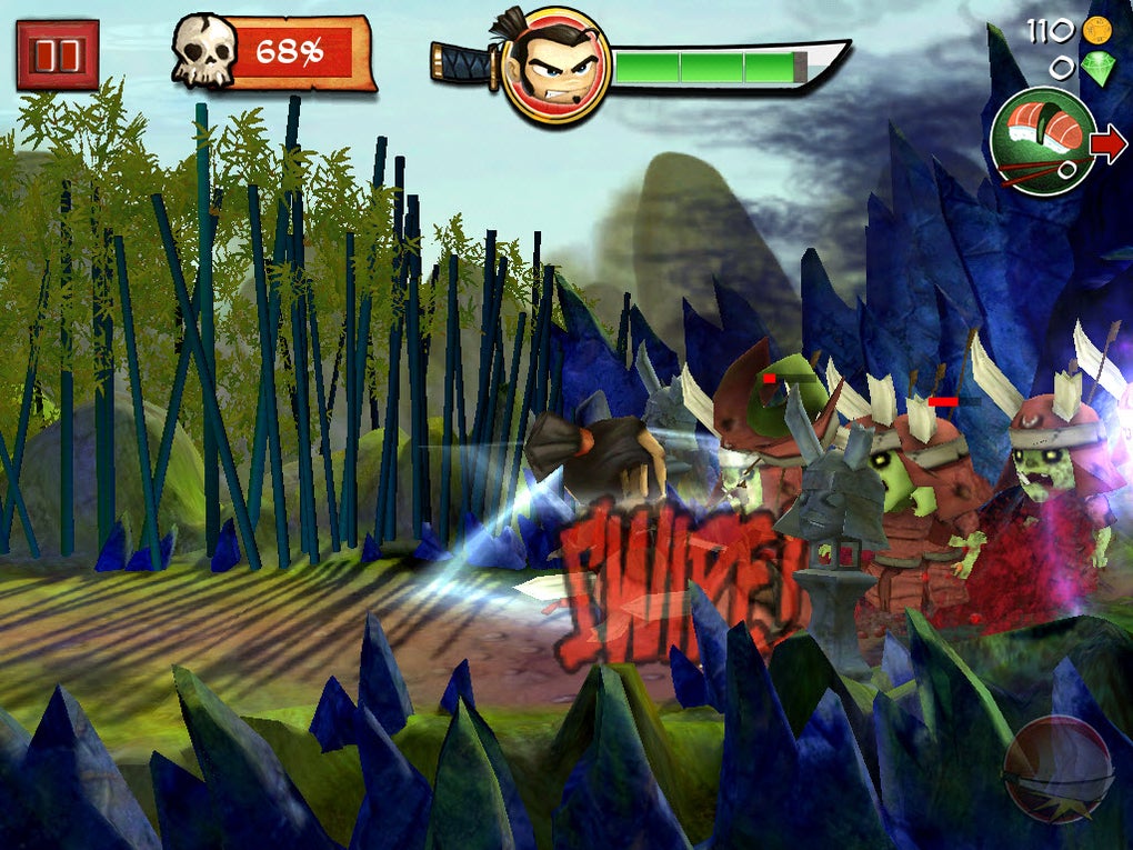 Samurai vs Zombies Defense cho iPhone - Tải về