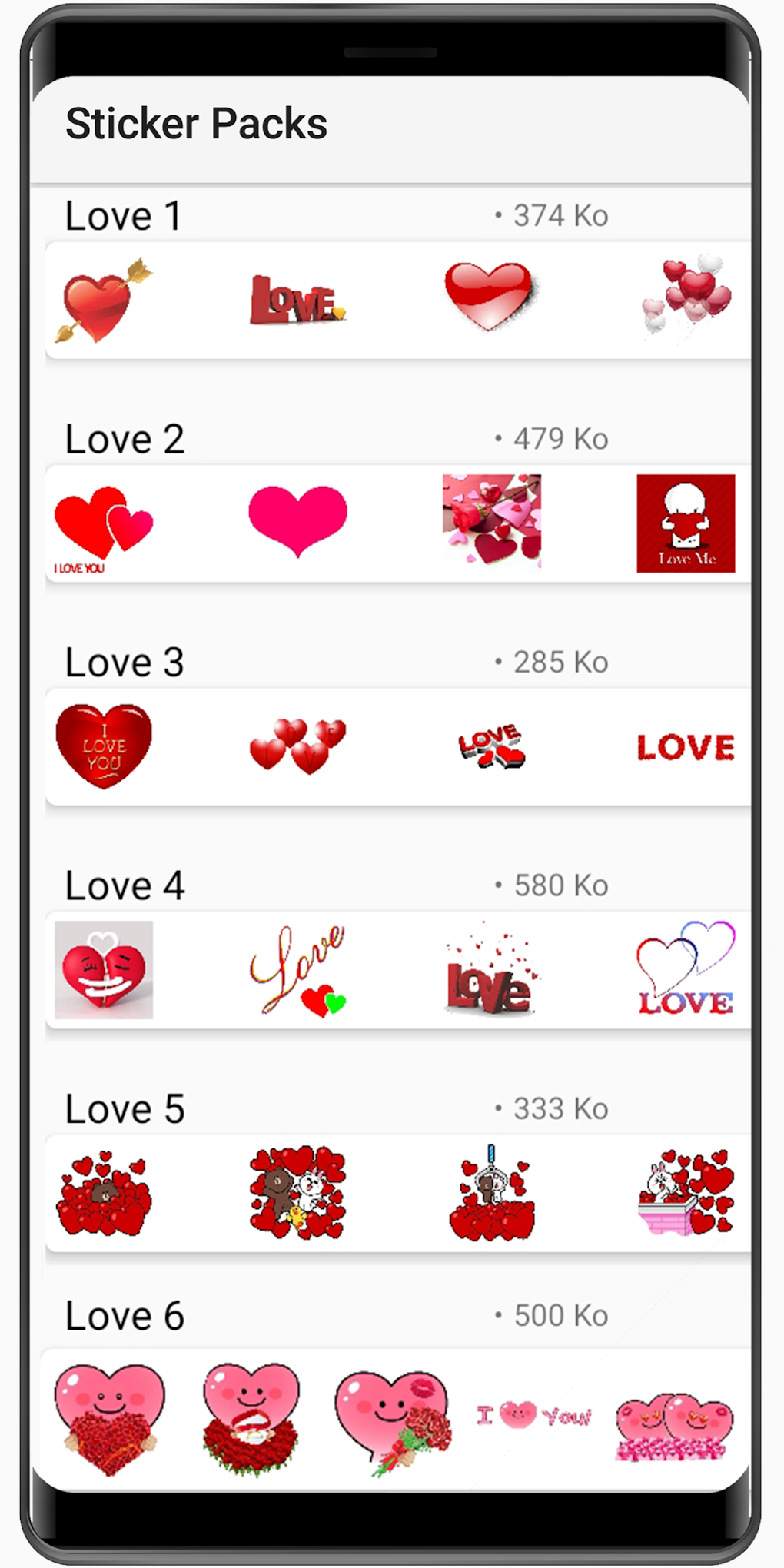 WASticker - Love Stickers for Android - Download