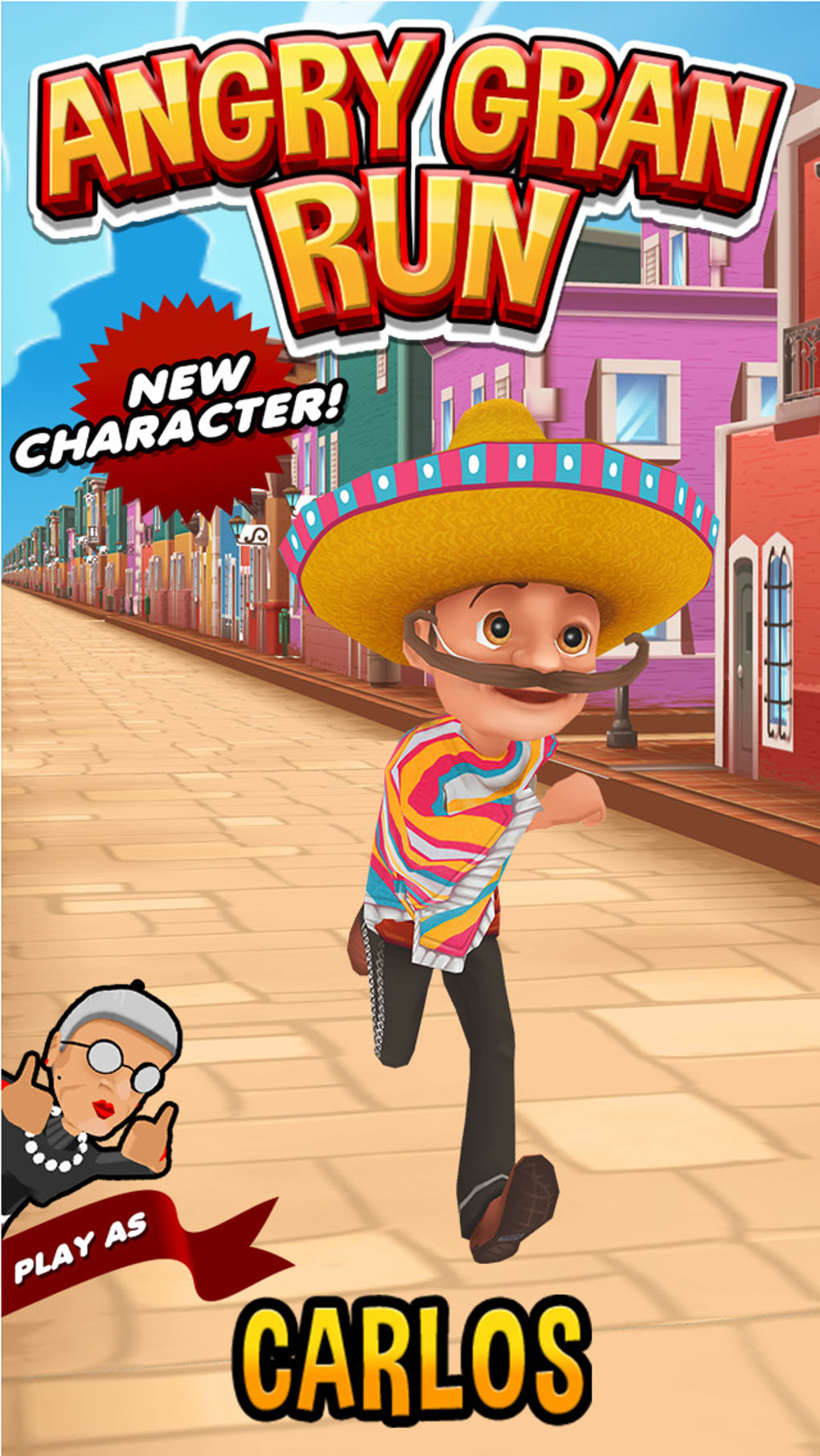 Angry Gran Run - Running Game para iPhone - Descargar