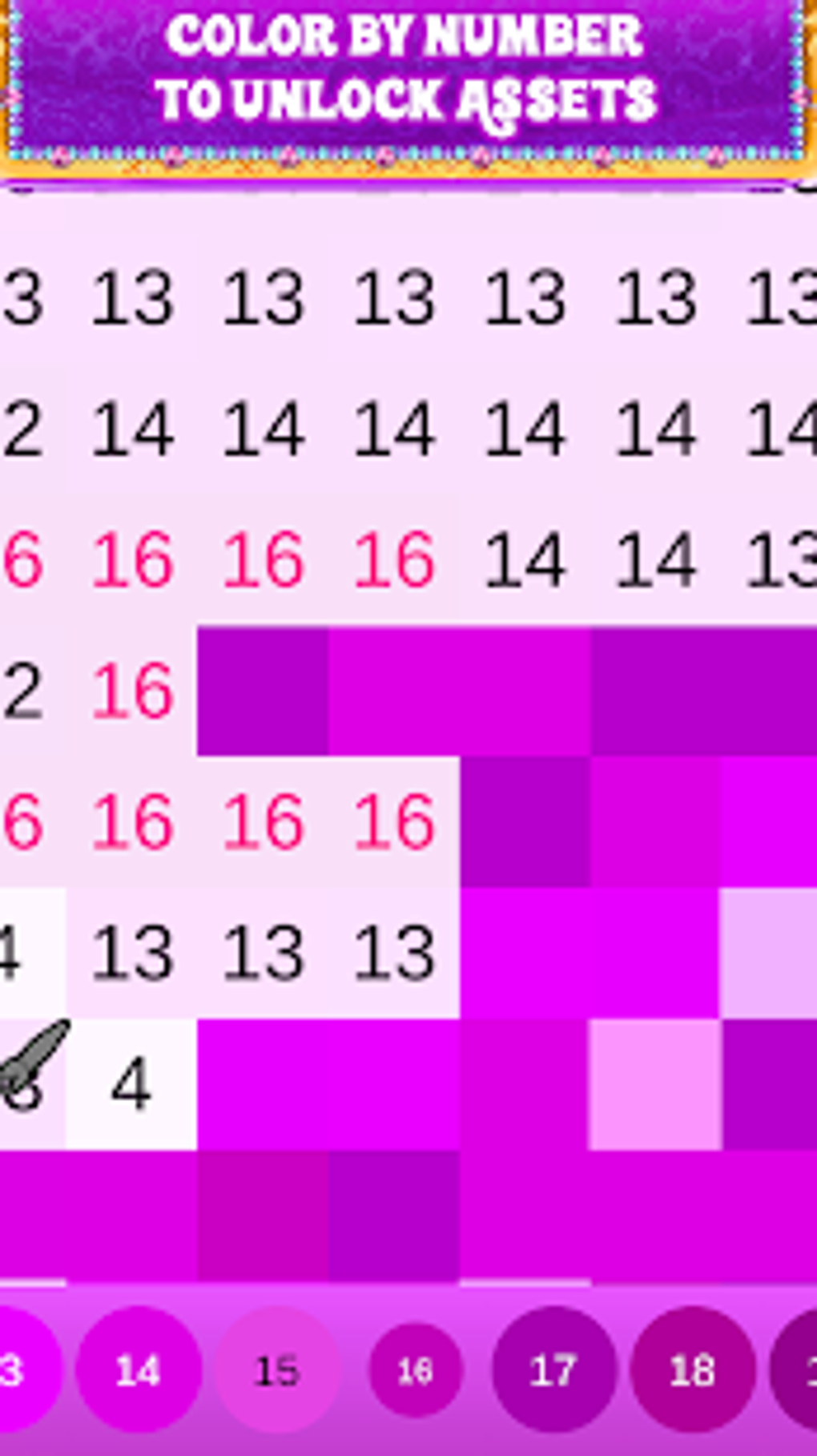 Fashion Salon:Princess Top Model Color by Number cho Android - Tải về