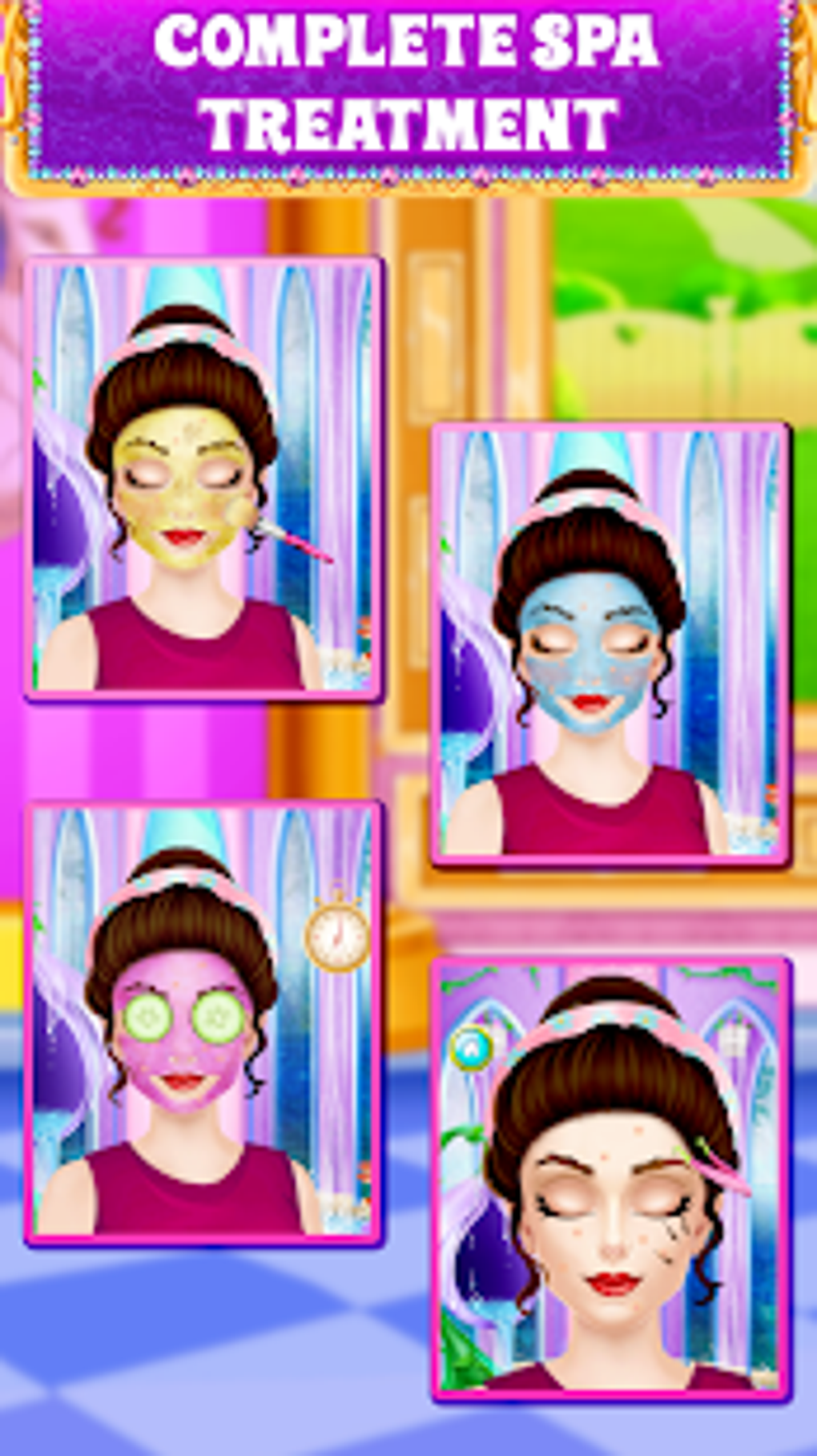 Fashion Salon:Princess Top Model Color by Number cho Android - Tải về