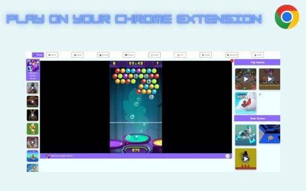 Play Halloween Bubble Shooter Online para Google Chrome - Extensión Descargar