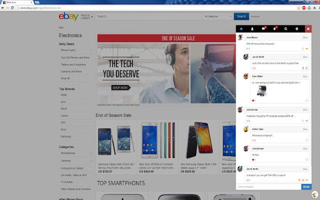 chatUp para Google Chrome - Extensión Descargar