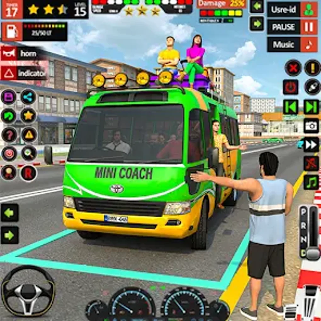 Android 용 City Bus Driving Bus Games 3D - 다운로드