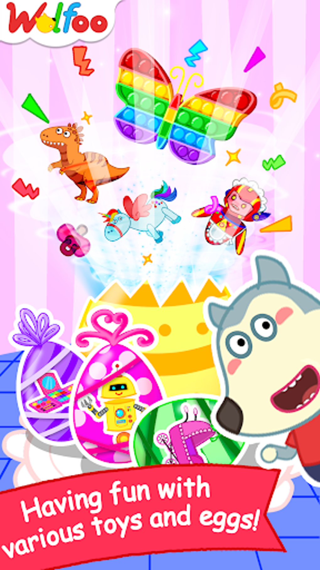 Wolfoo s Surprise Eggs Toys for Android - Download
