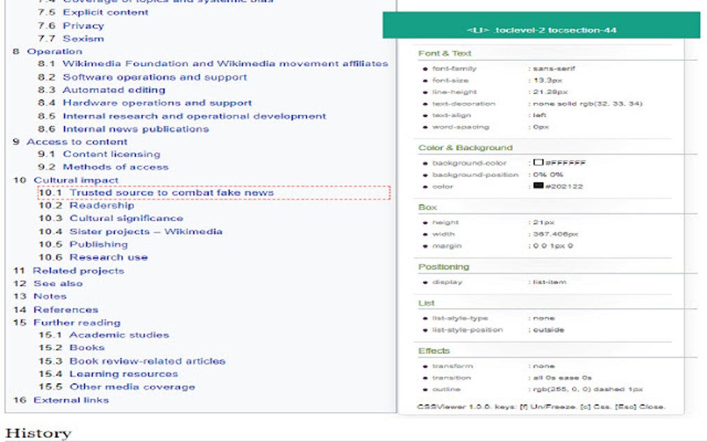 CSS Viewer For Google Chrome Google Chrome CSS Viewer For Google Chrome Google Chrome