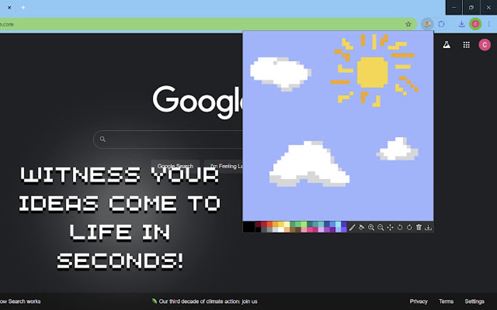 Pixel Studio Google Chrome 용 - 확장 프로그램 다운로드
