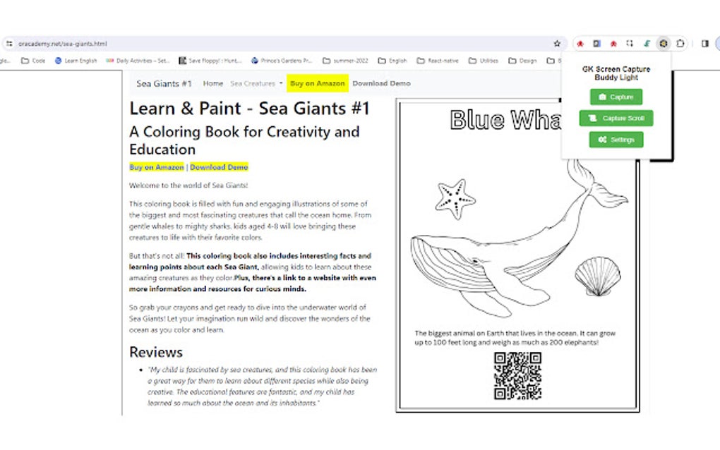 GK Screen Capture Buddy Light para Google Chrome - Extensión Descargar