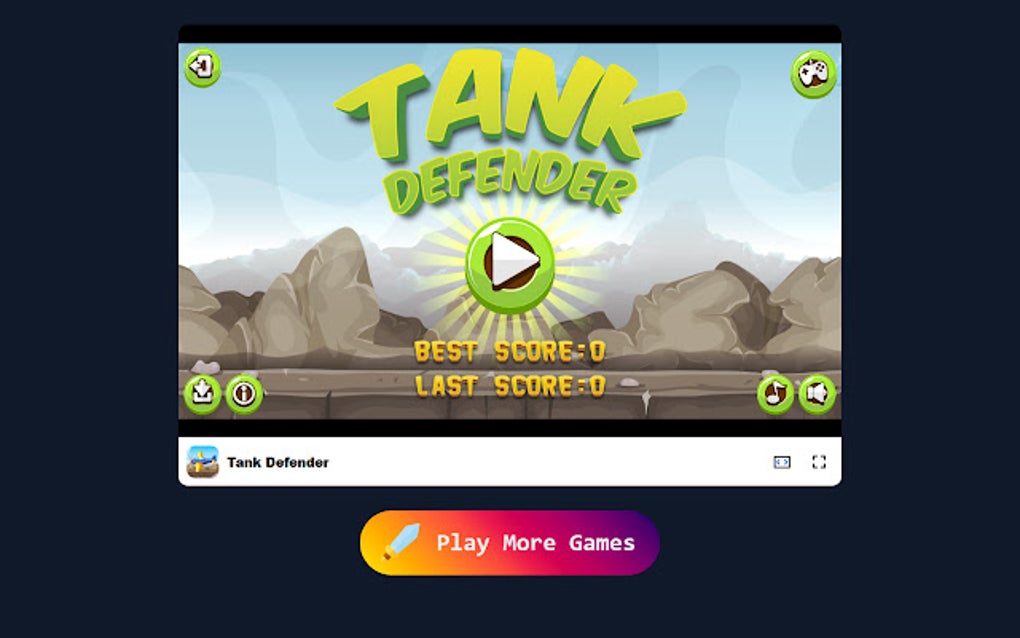 Tank Defender Game in Browser - Free & Offline available pour Google ...