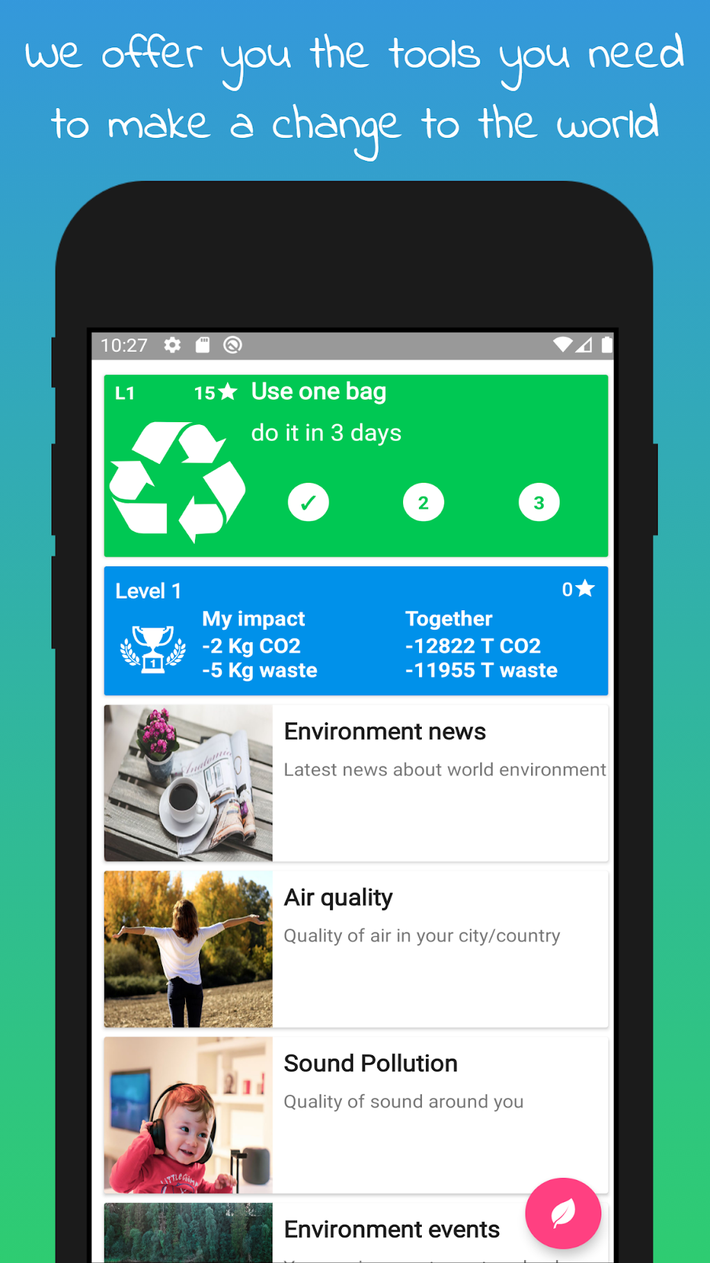 Environment Challenge for Android - Download