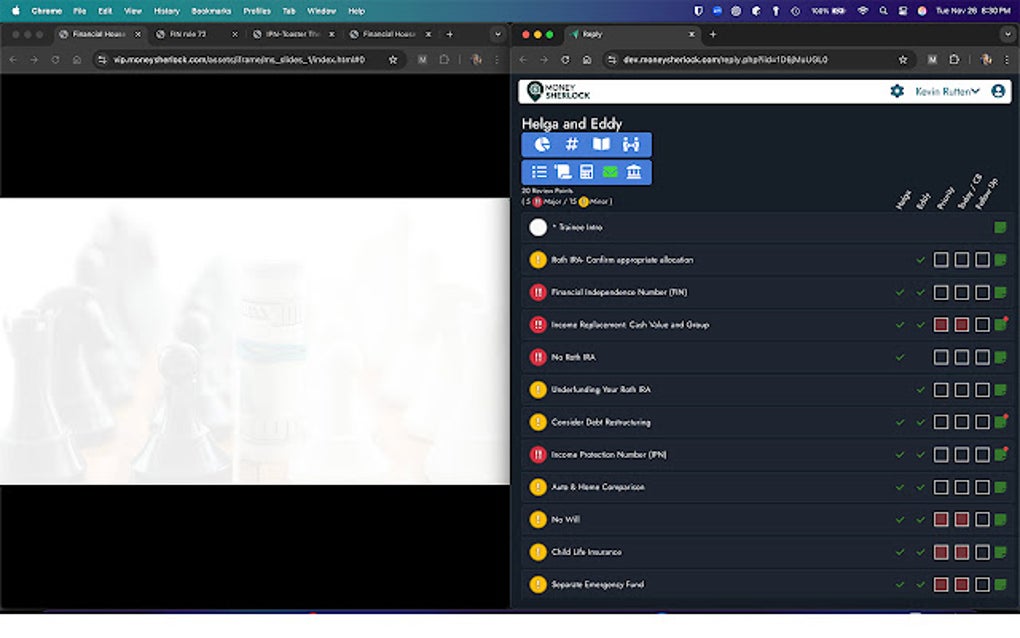 MoneySherlock Tab Helper para Google Chrome - Extensión Descargar
