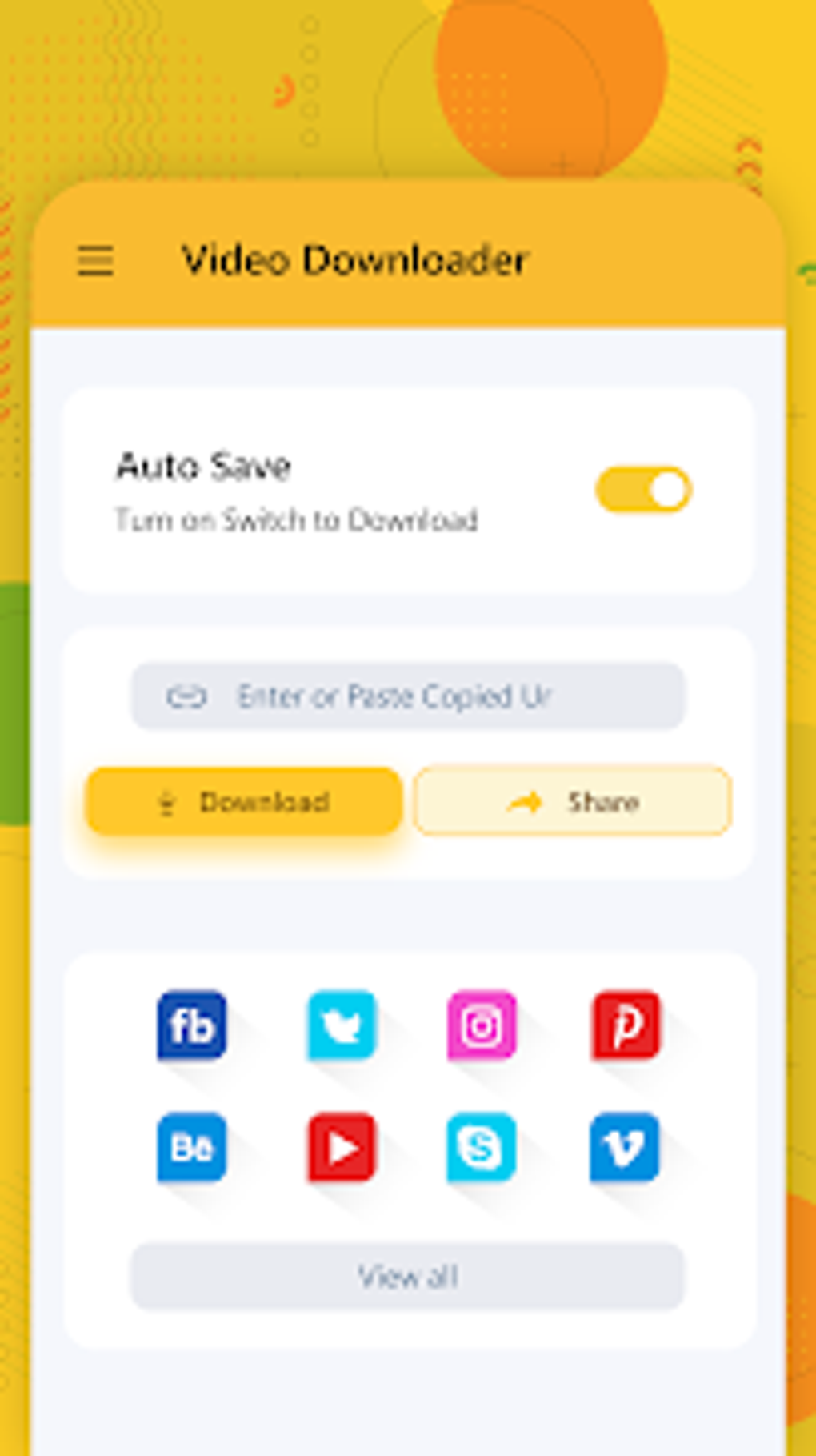 All in One Video Downloader für Android - Download