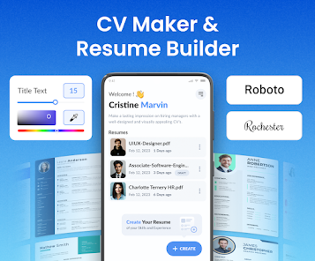 Resume Builder - CV Maker App cho Android - Tải về