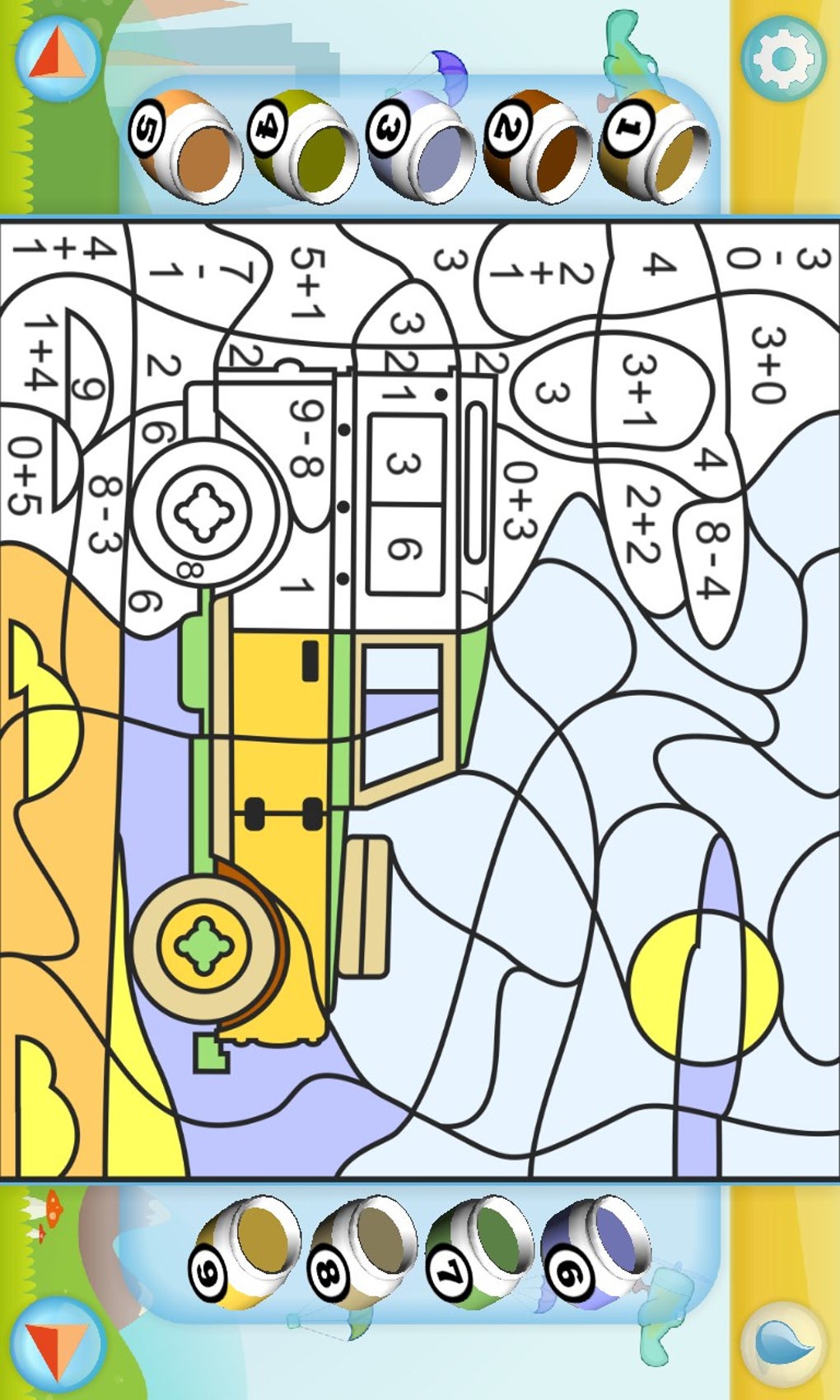 Color by Numbers - Vehicles - Download